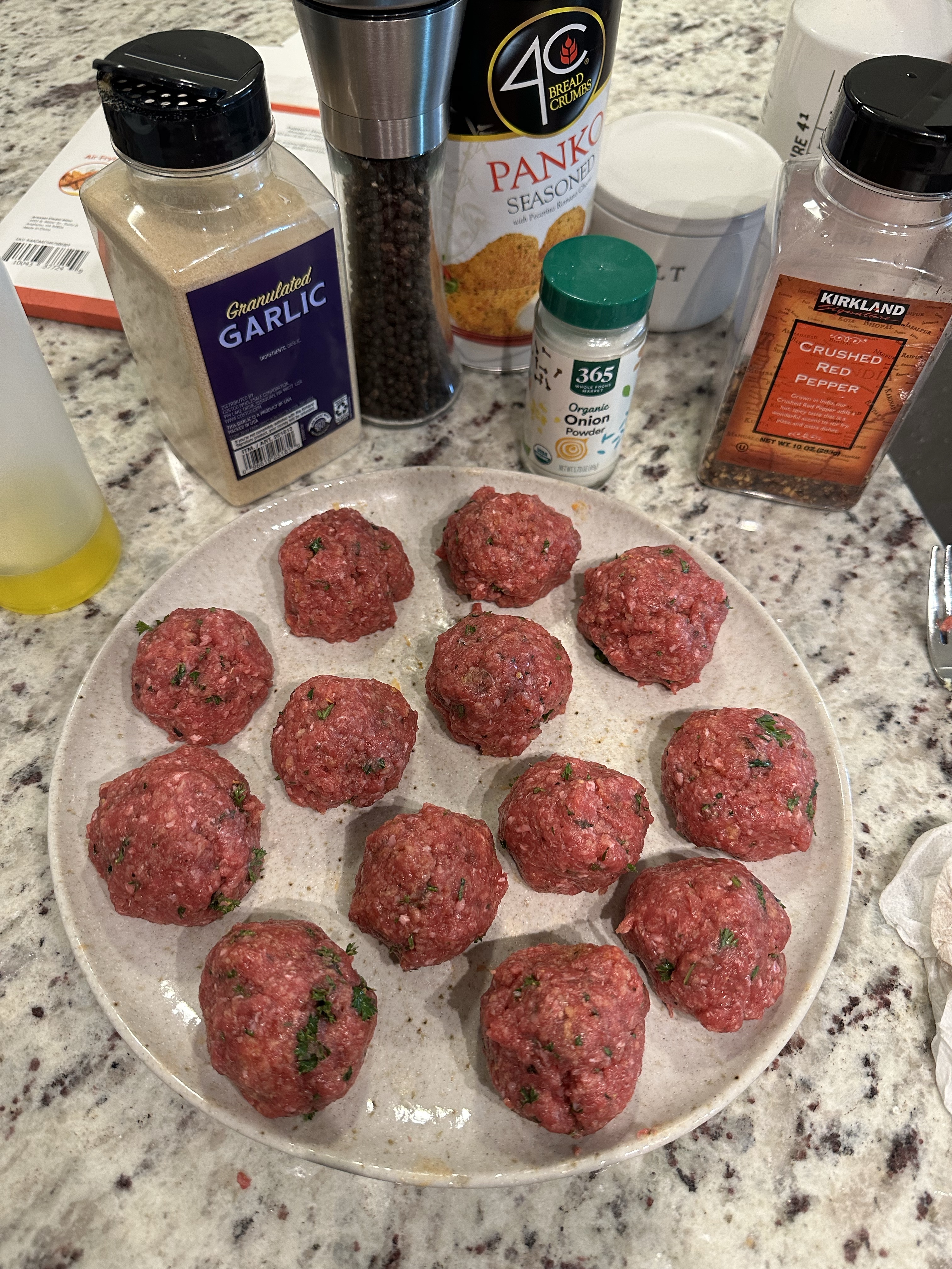 Bison Meatballs (Protein Bombs) – extra guac