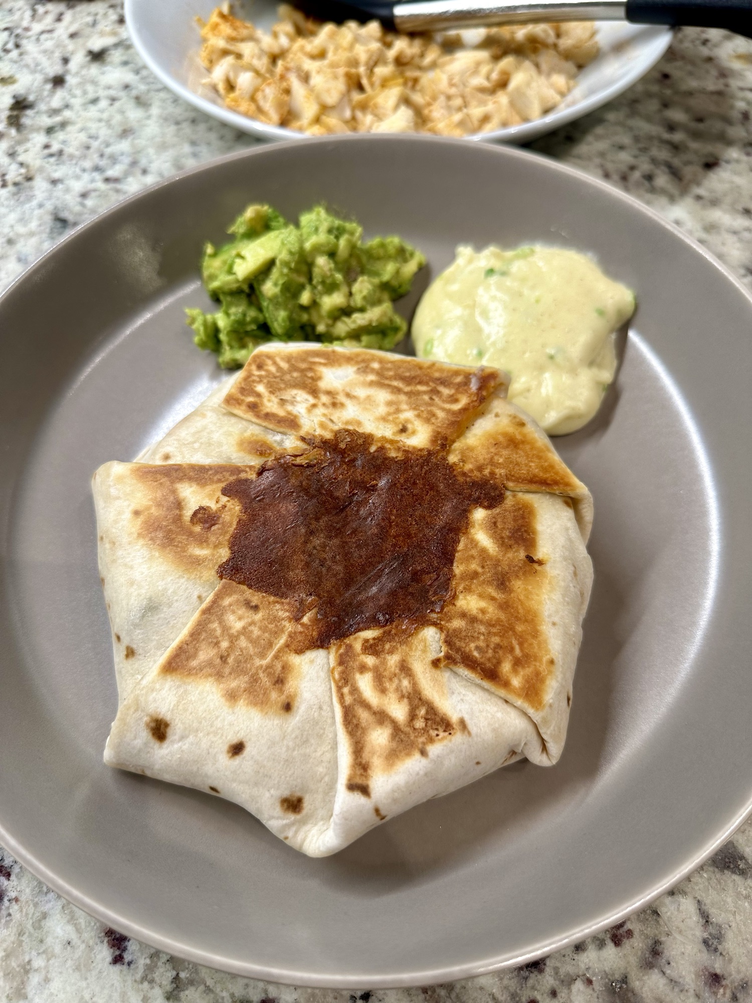 Moe’s The Stack / Taco Bell Crunchwrap Supreme – extra guac